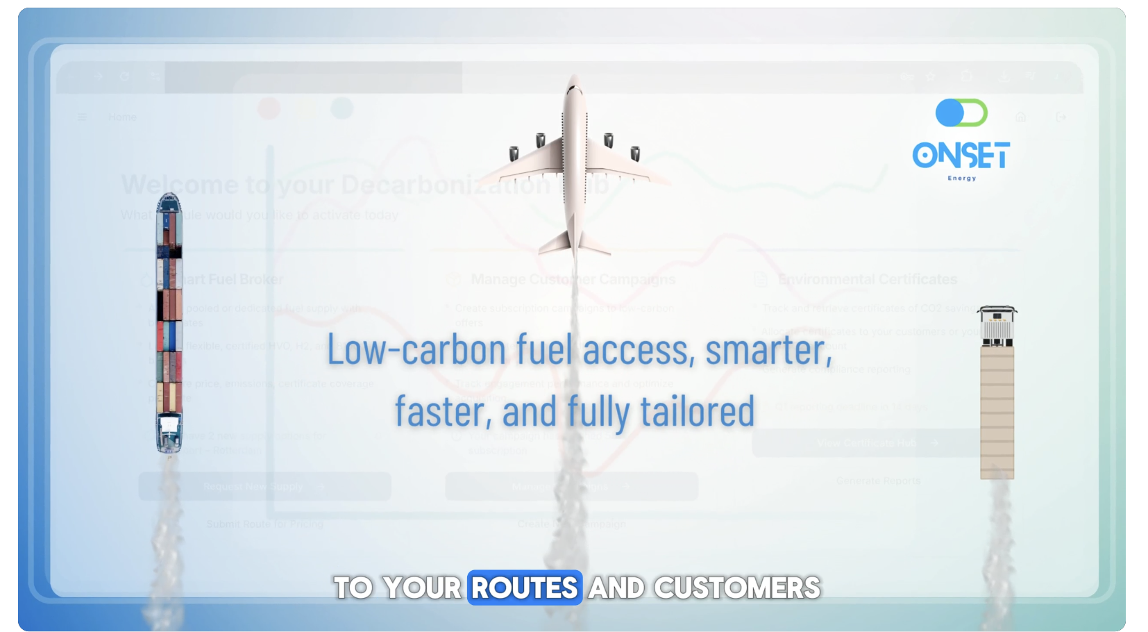 Onset Energy - Sustainable Logistics Solutions